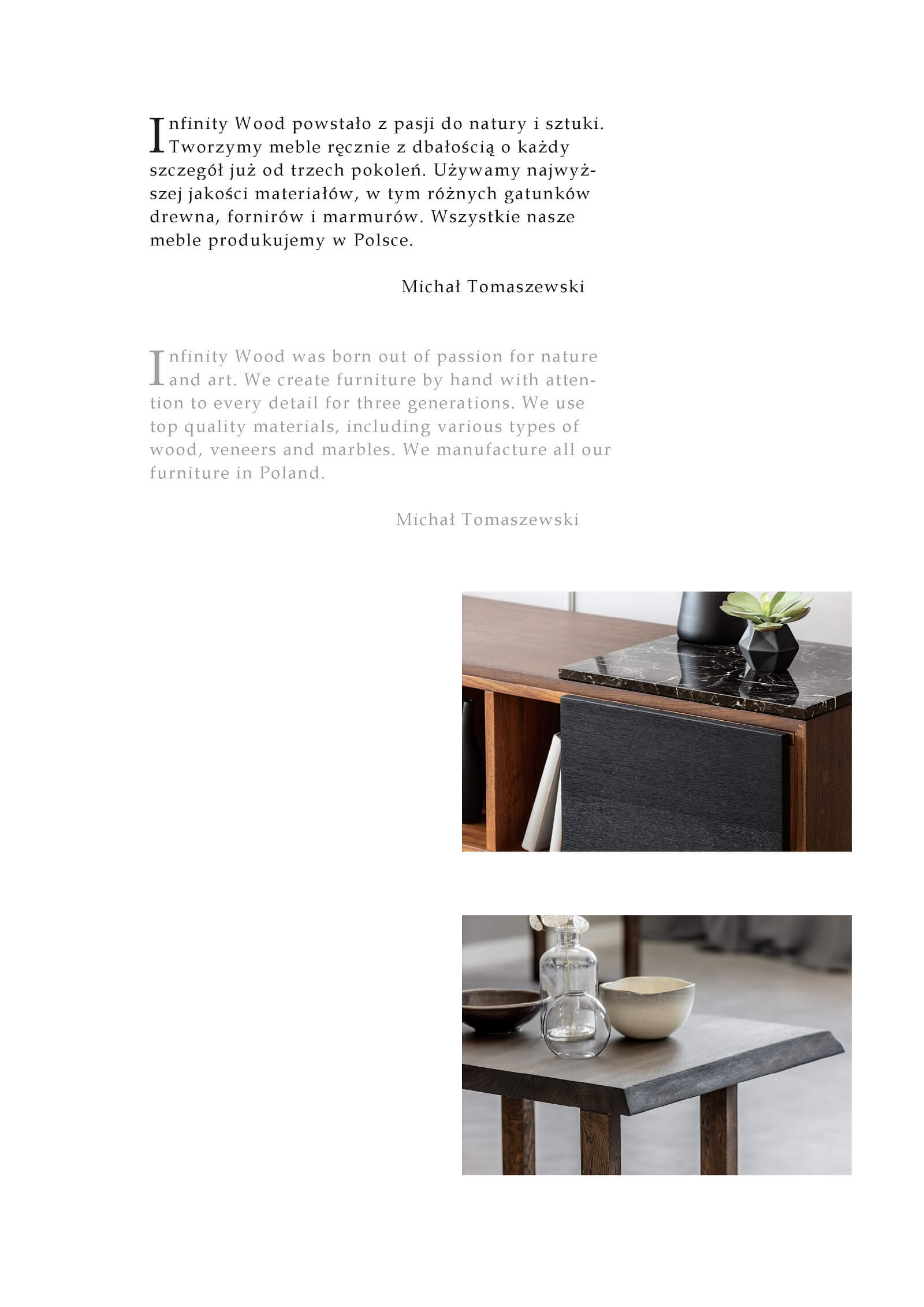 INFINITY WOOD DESIGN